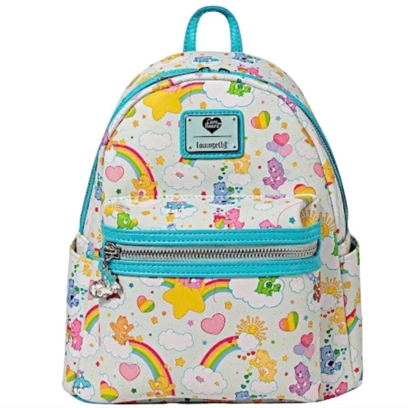 Loungefly | Bags | Loungefly Care Bears Clouds Rainbows 4th Anniversary ...